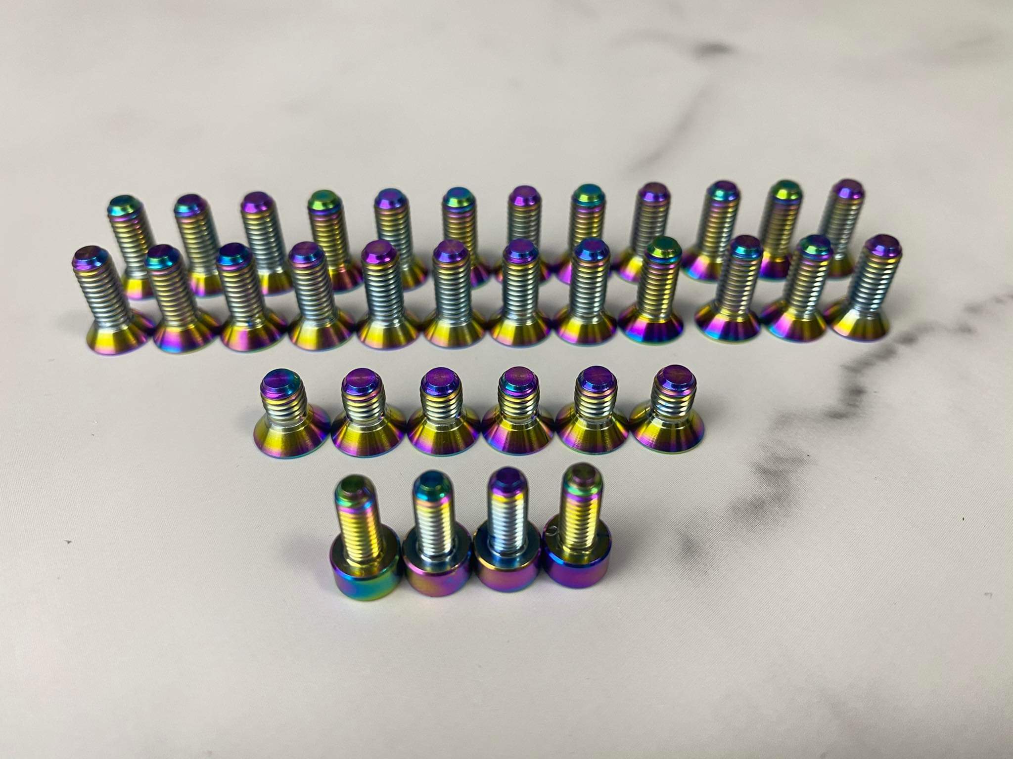 GT titanium deck screw set! – Tech Forum Products